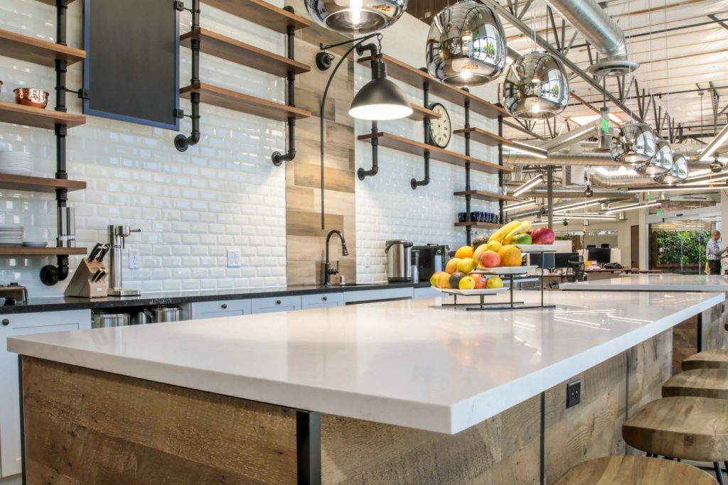 Contemporary office millwork - Elements Manufacturing