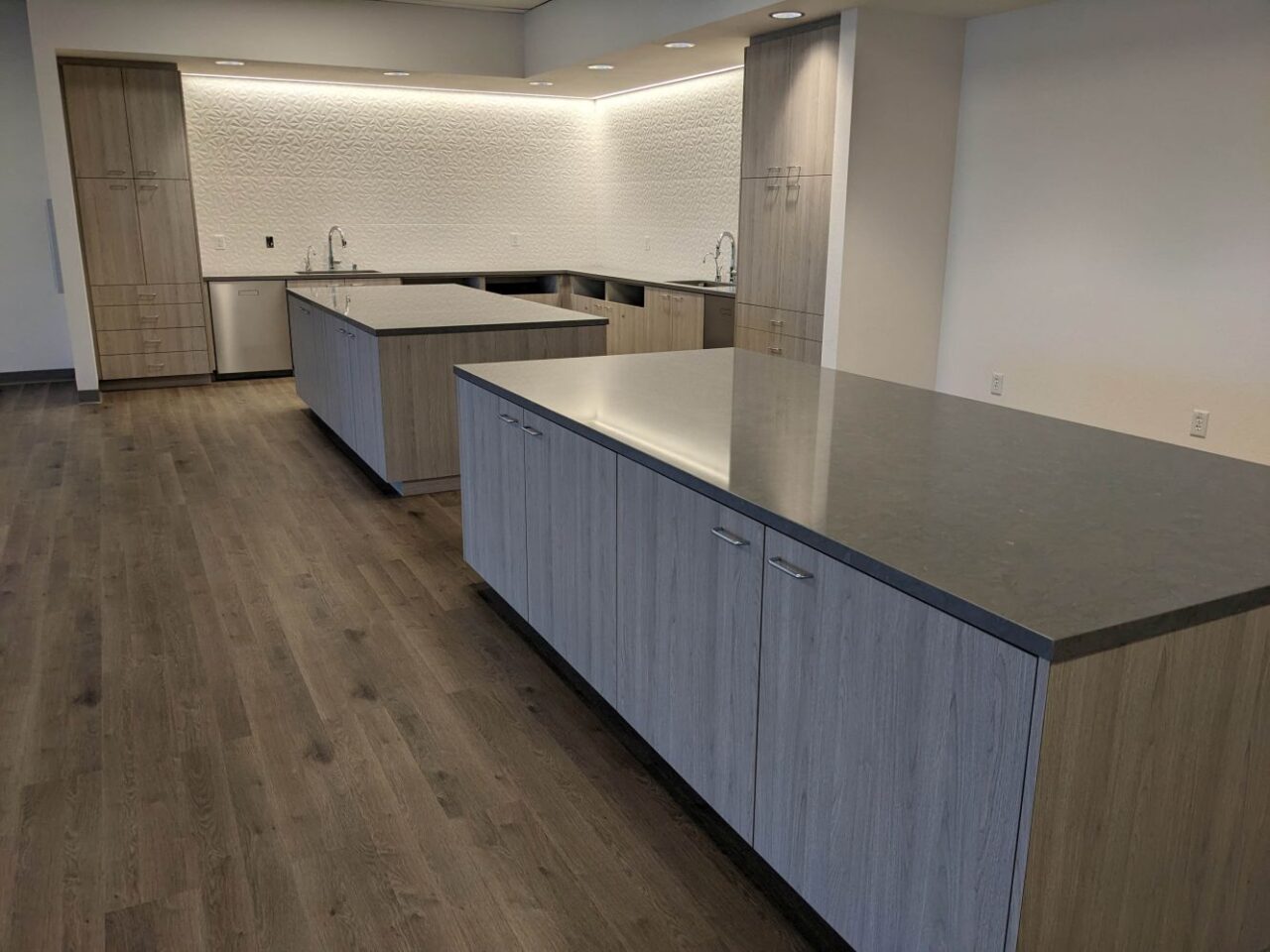 Elegant millwork for battery manufacturer - Elements Manufacturing